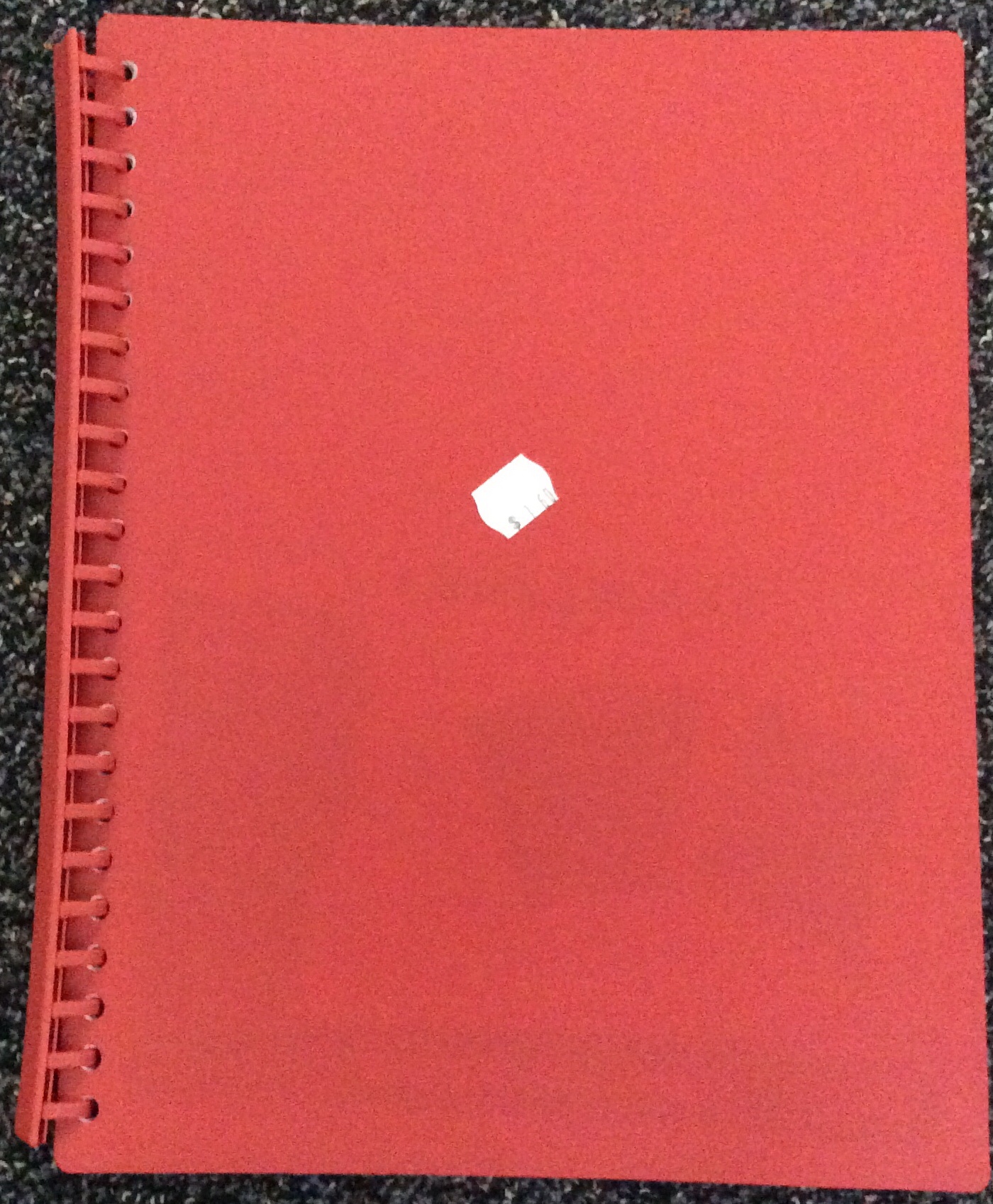 Stat Red A4 Display Folder Refillable - Toys@Meridian